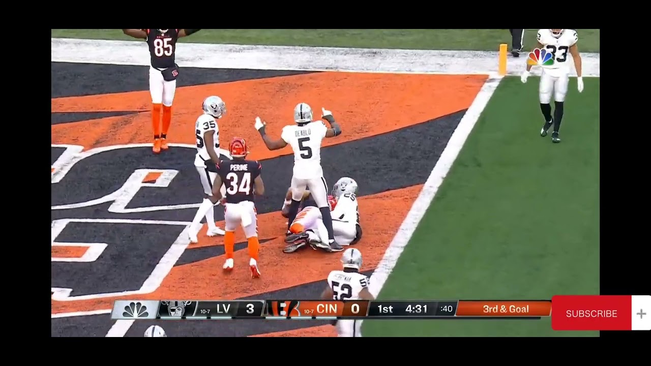 Joe Burrow throws a fantastic touchdown pass to CJ Uzomah for a ...