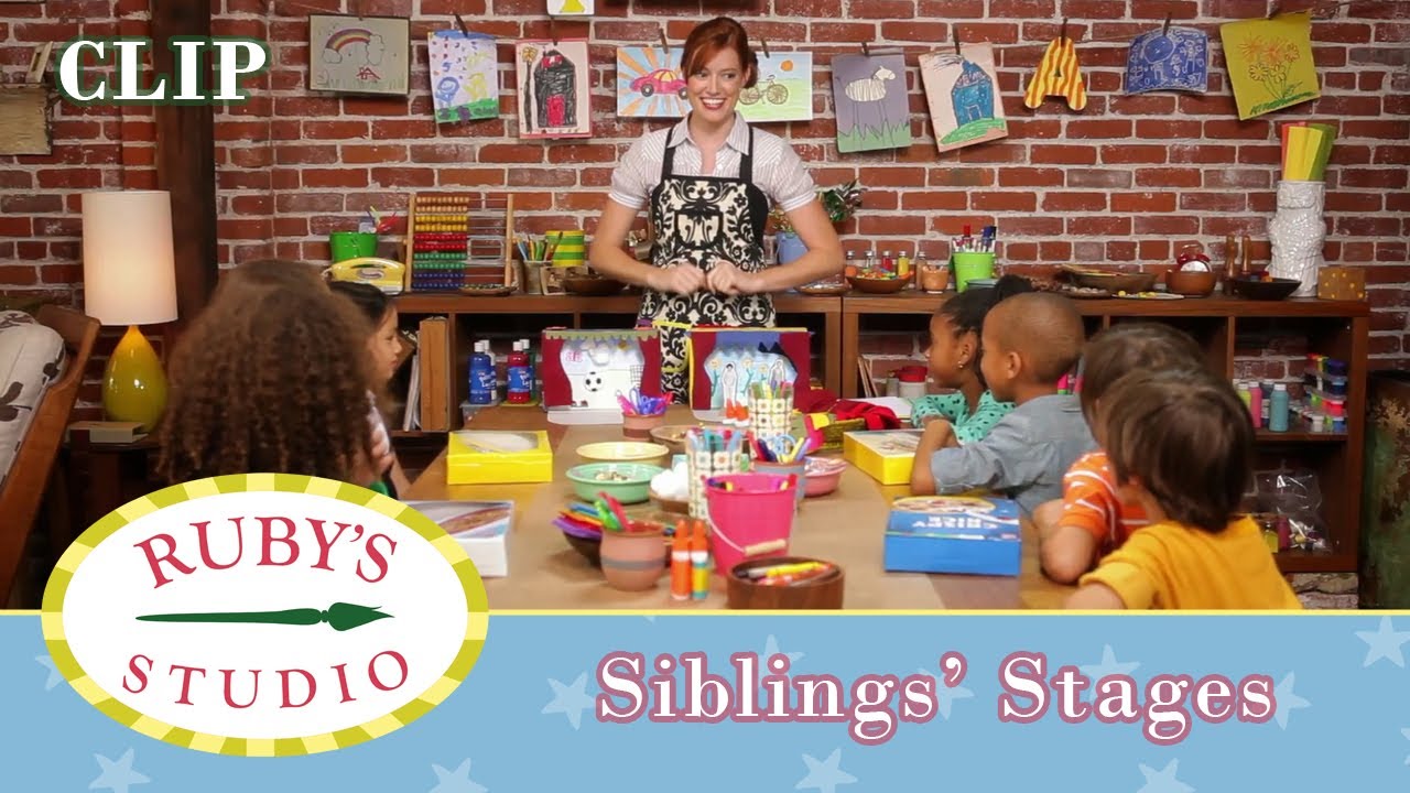 Ruby's Studio - Siblings’ Stages | Kids Crafts - YouTube