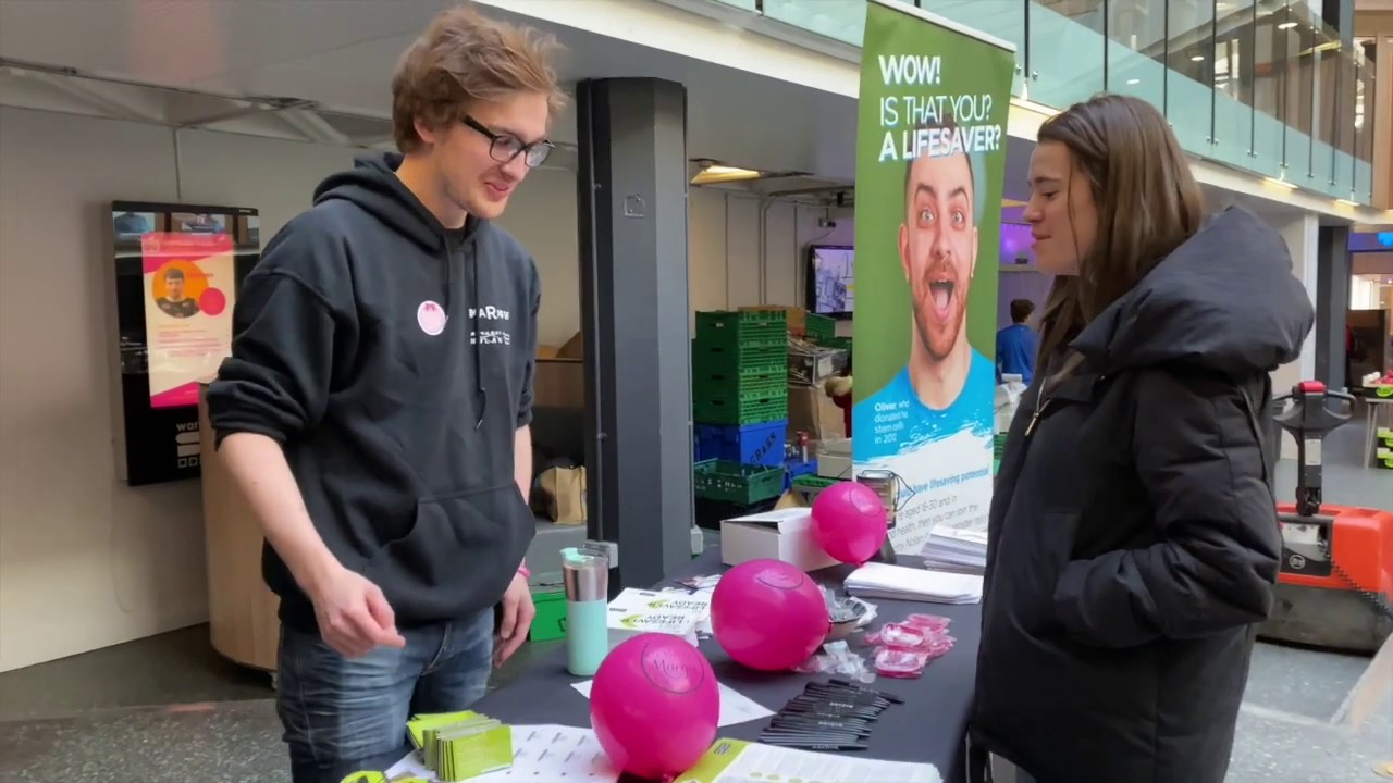 Volunteer with Warwick Marrow 2020/21 - YouTube