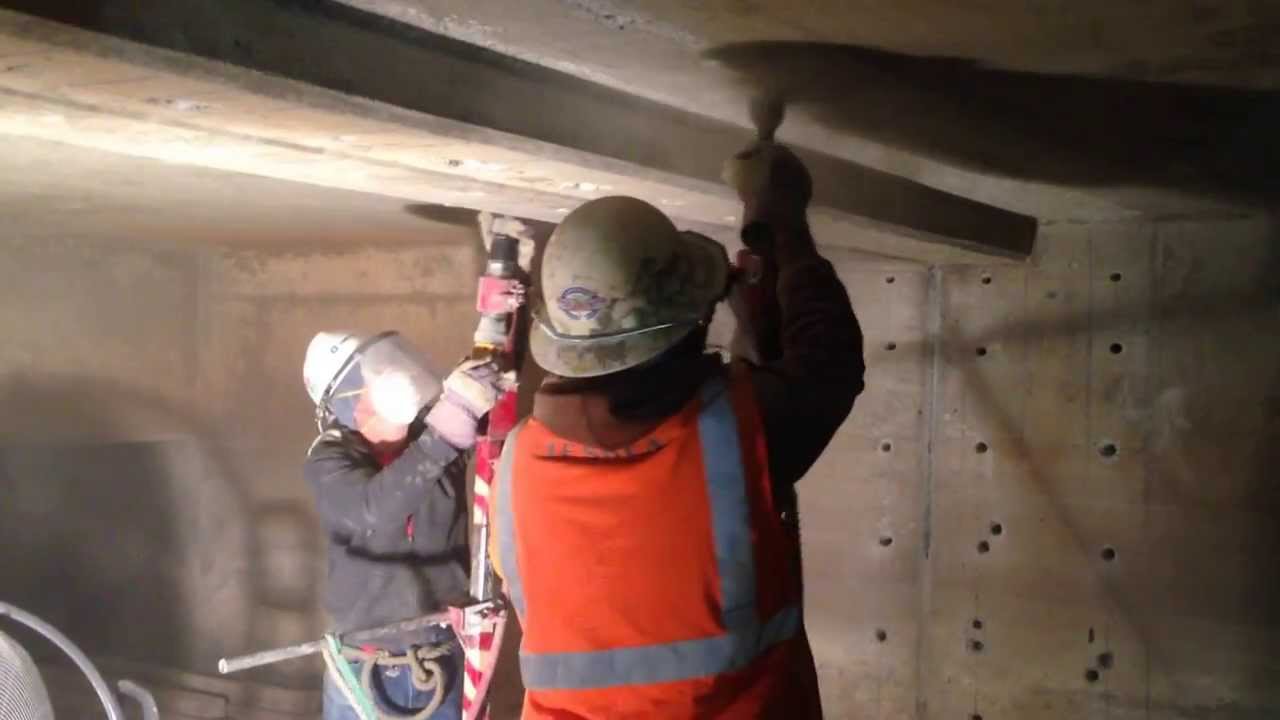 Concrete Roughening 2 - YouTube