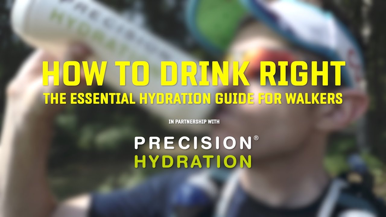 How To Drink Right - The essential guide to hydration for walkers - YouTube