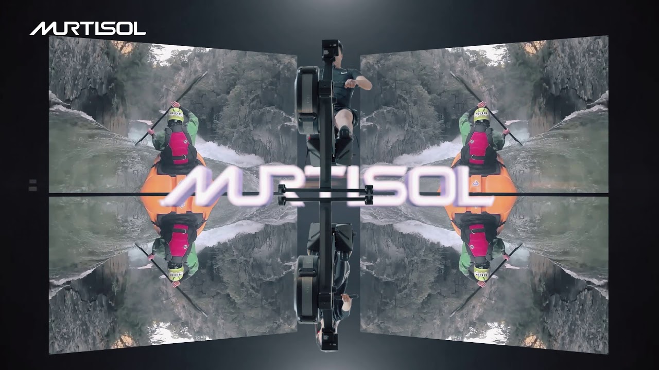 Murtisol Air Resistance Rowing Machine - YouTube