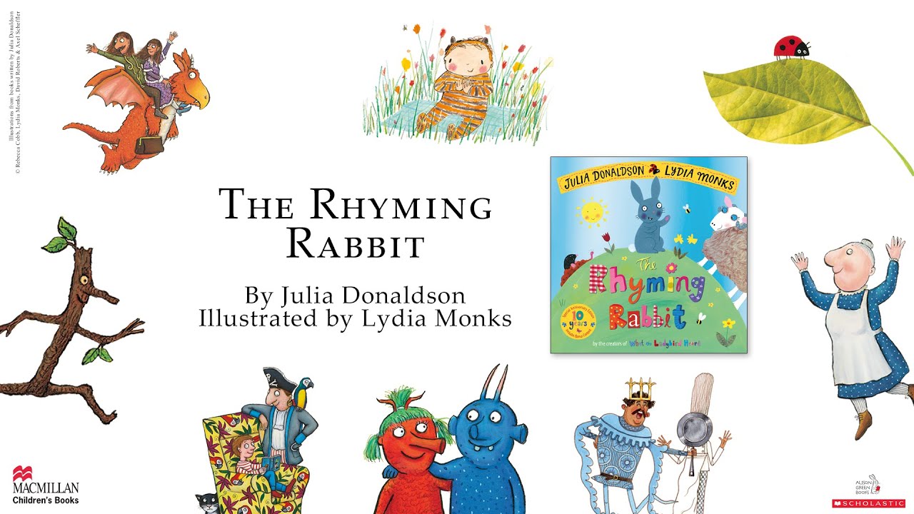 The Rhyming Rabbit: Julia Donaldson and Friends Broadcast - YouTube