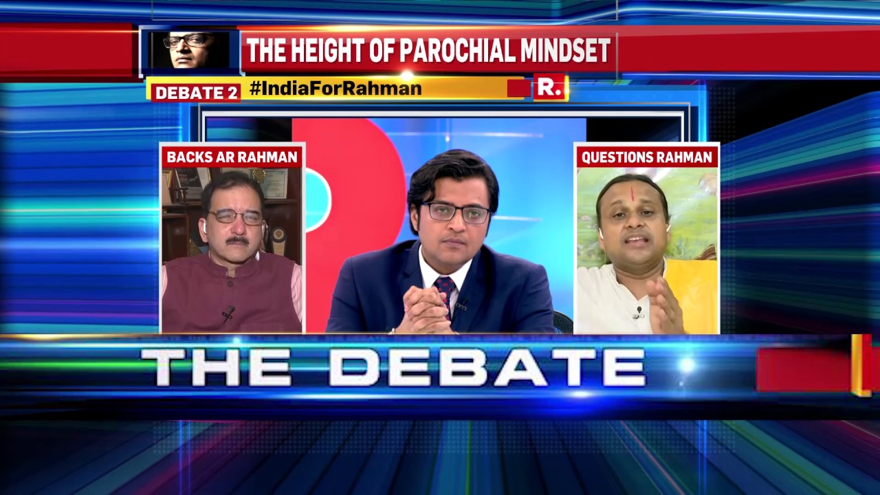 Sumanth C Raman speaks on #IndiaForRahman | Republic TV - YouTube