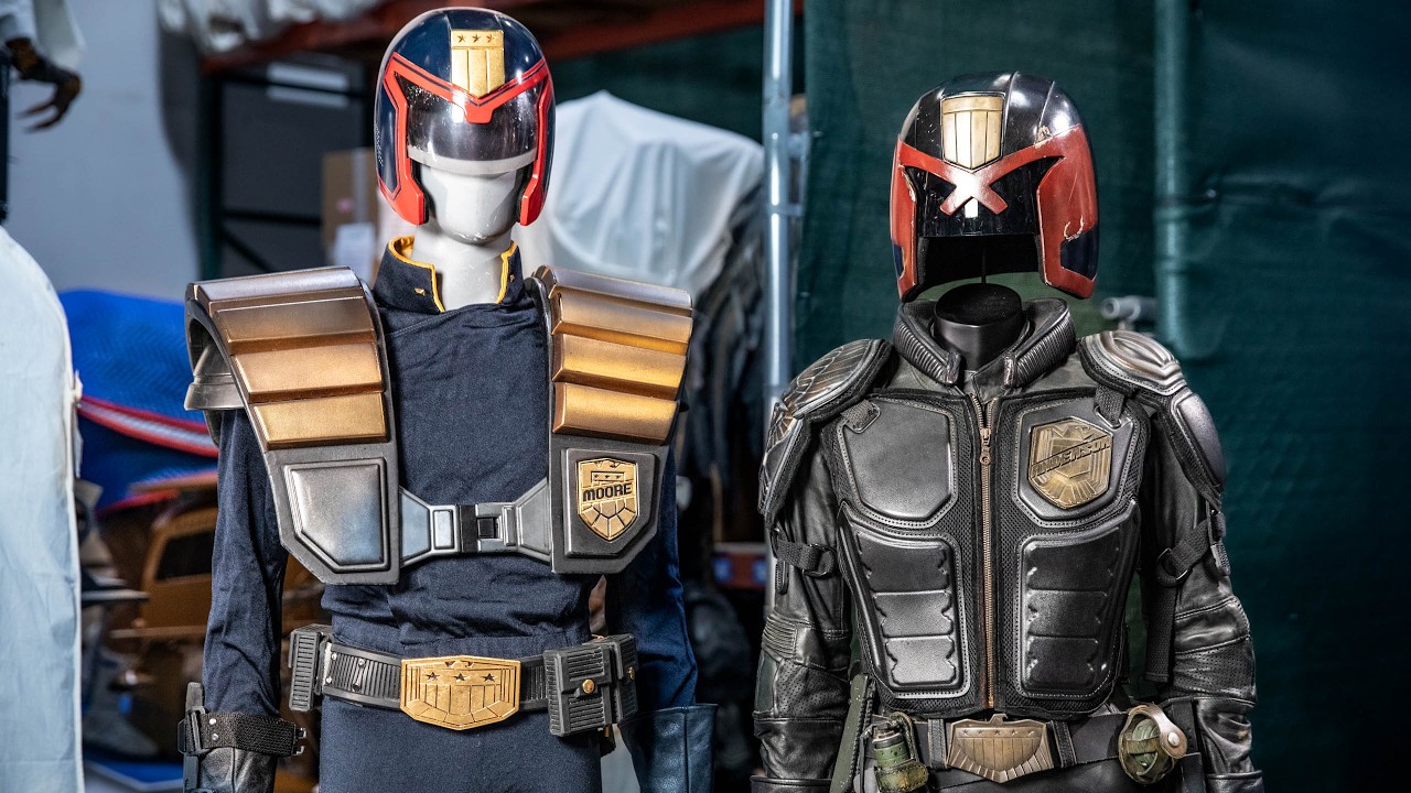 Judge Dredd (1995) vs Dredd (2012) Costumes - YouTube