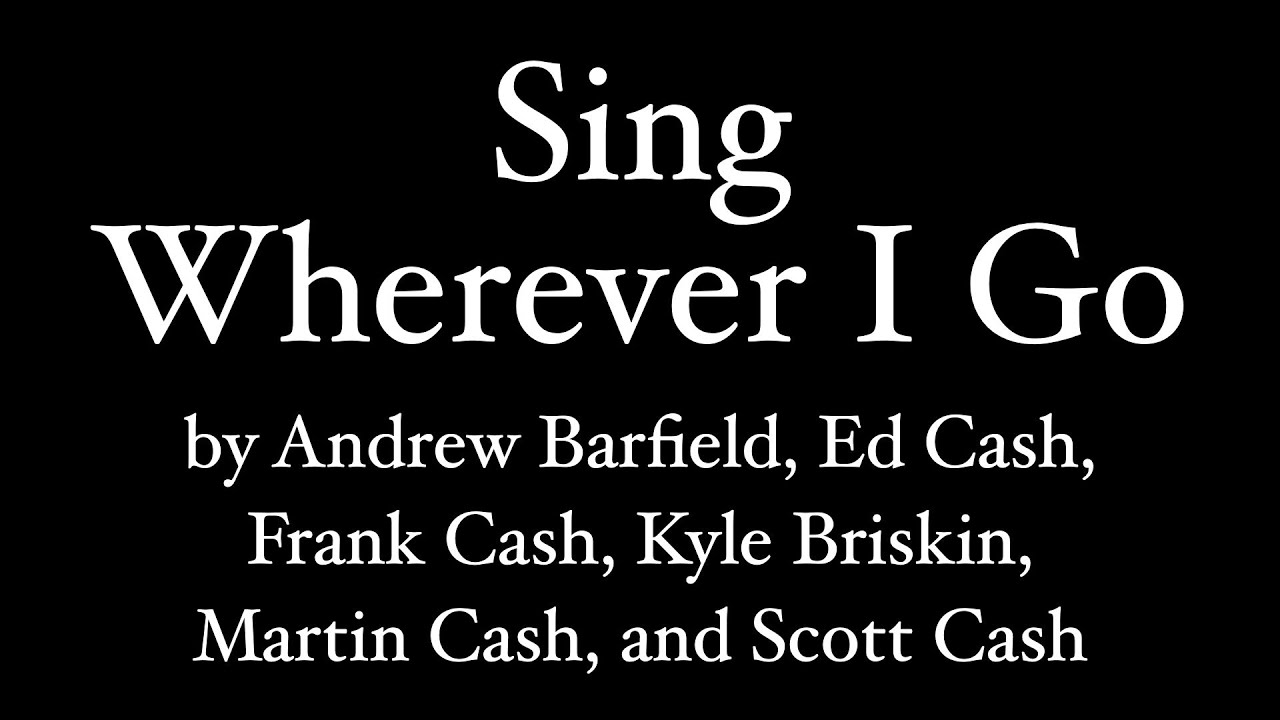 Sing Wherever I God (acappella training track) - YouTube