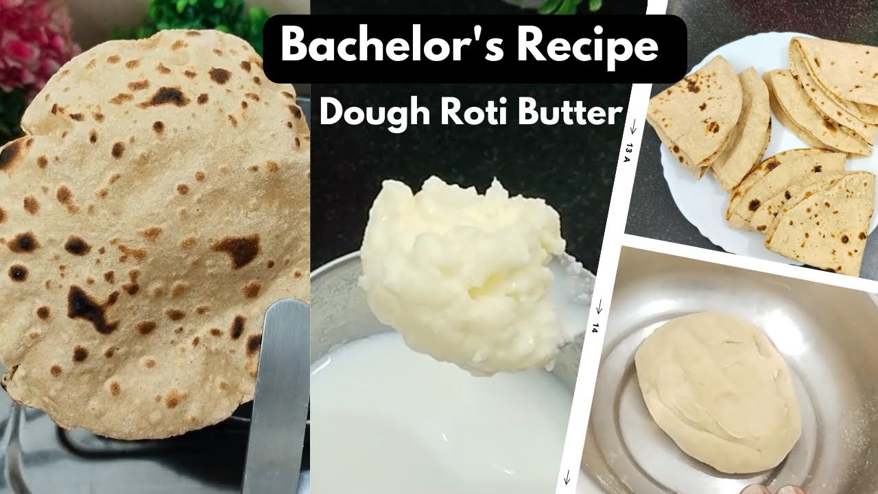 Chapati, Roti, Instant Butter For Bachelor's and Beginner's | Chapati ...