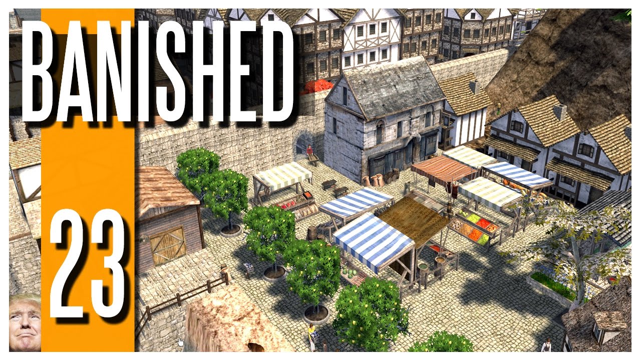 Banished - Ep.23 : The Wall! - YouTube