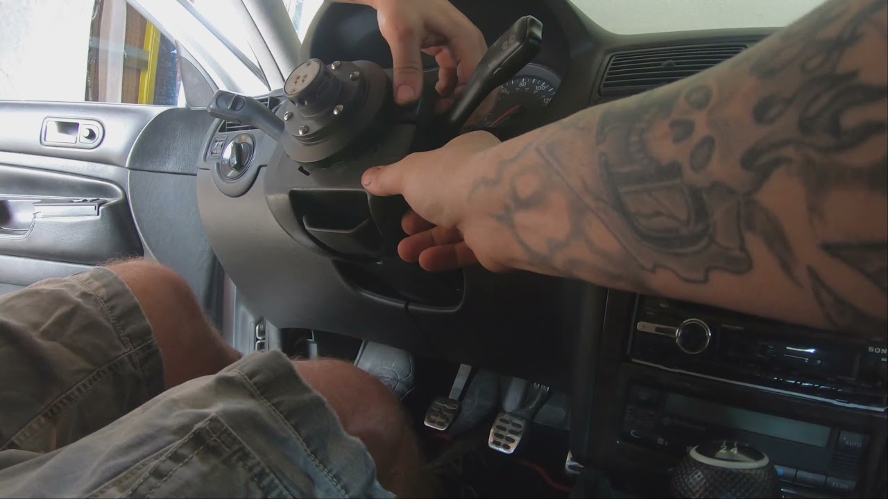 2001 VW GTI GLX MK4 Ignition switch replacement - YouTube