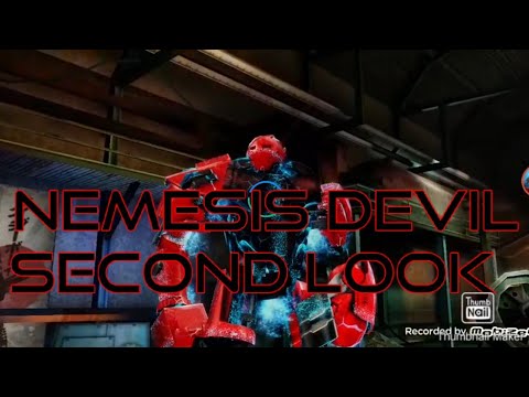 REAL STEEL CHAMPIONS] NEMESIS DEVIL SECOND LOOK - YouTube