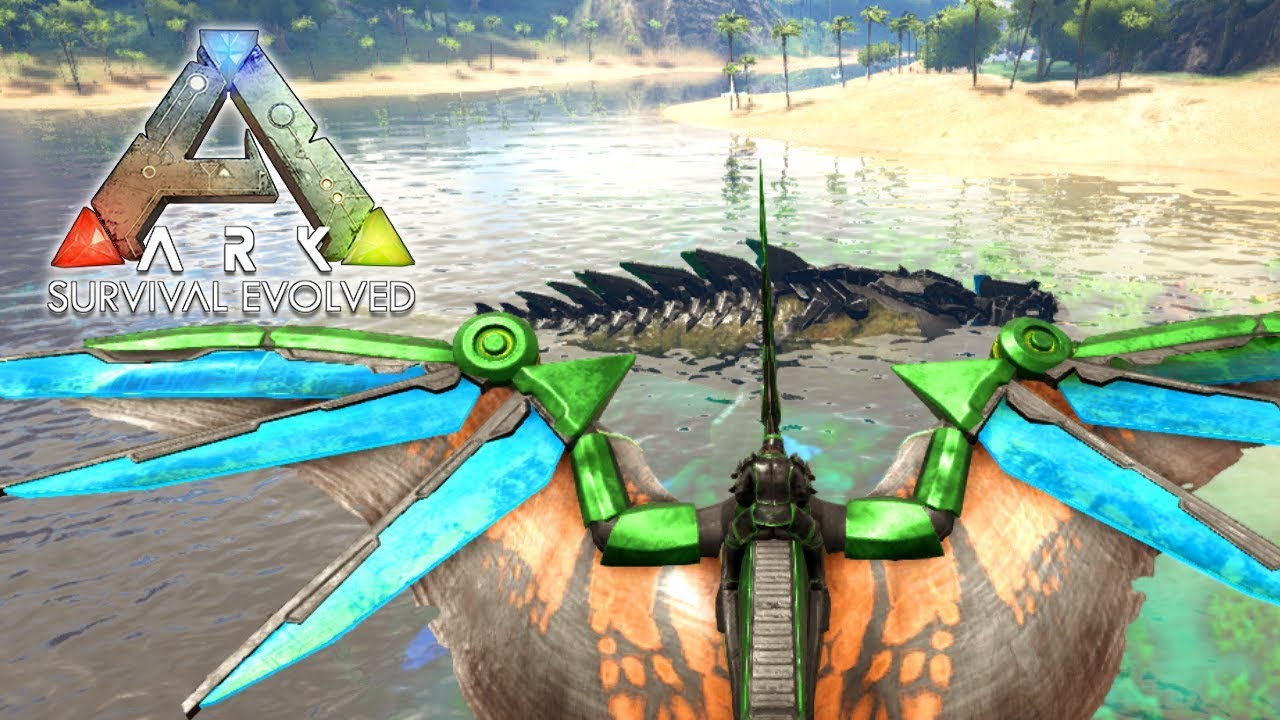 ARK: Survival Evolved | ALPHA DRAGON AND TEK CAVE - YouTube