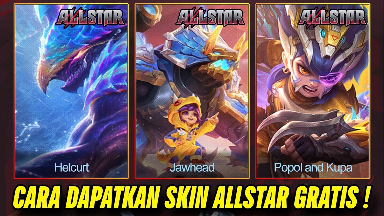 SKIN ALLSTAR MLBB 2025 GRATIS ! CARA DAPATKAN SKIN ALLSTAR MOBILE LEGENDS 2025 ! EVENT ALLSTAR ...