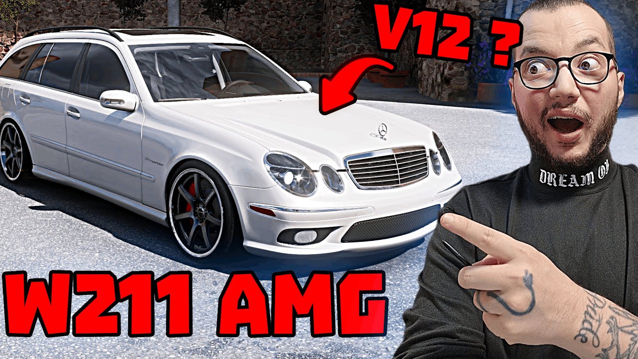 რა მოხდება თუ w211 ში, v12 ს ჩავდებთ!? - Forza Horizon 5 - YouTube