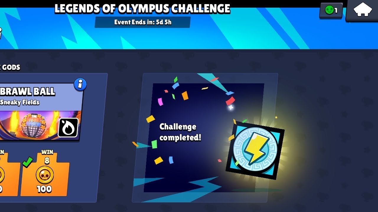 Legends Of Olympus Challenge Completion! - YouTube