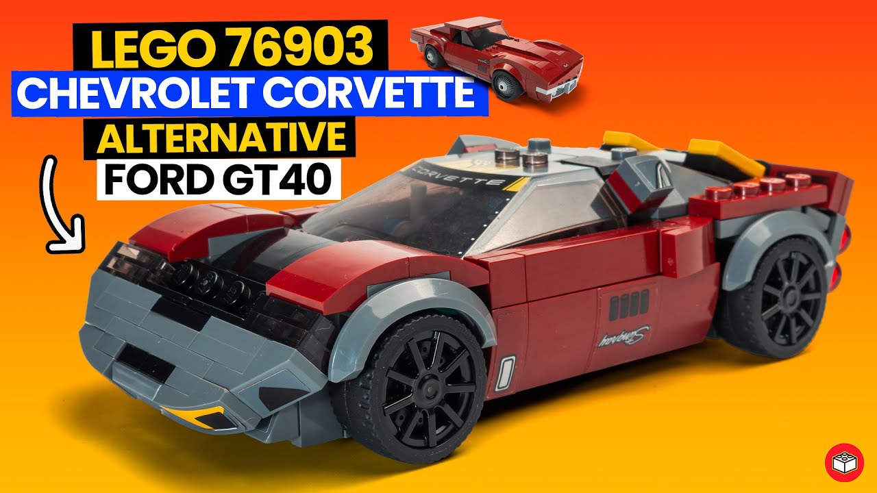 ⭕ 76903 KIT CORVETTE FORD GT40 - Lego Speed Champions Alternative - YouTube