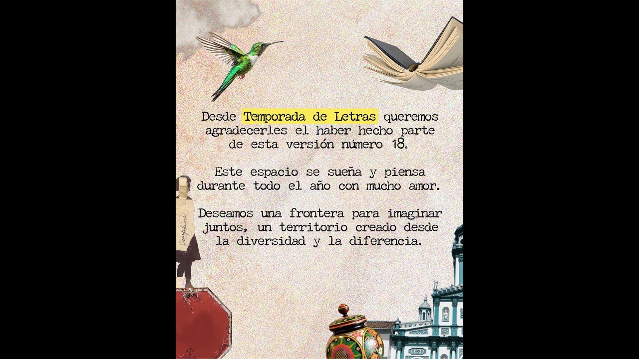 Temporada de Letras Pasto e Ipiales 2025 - YouTube