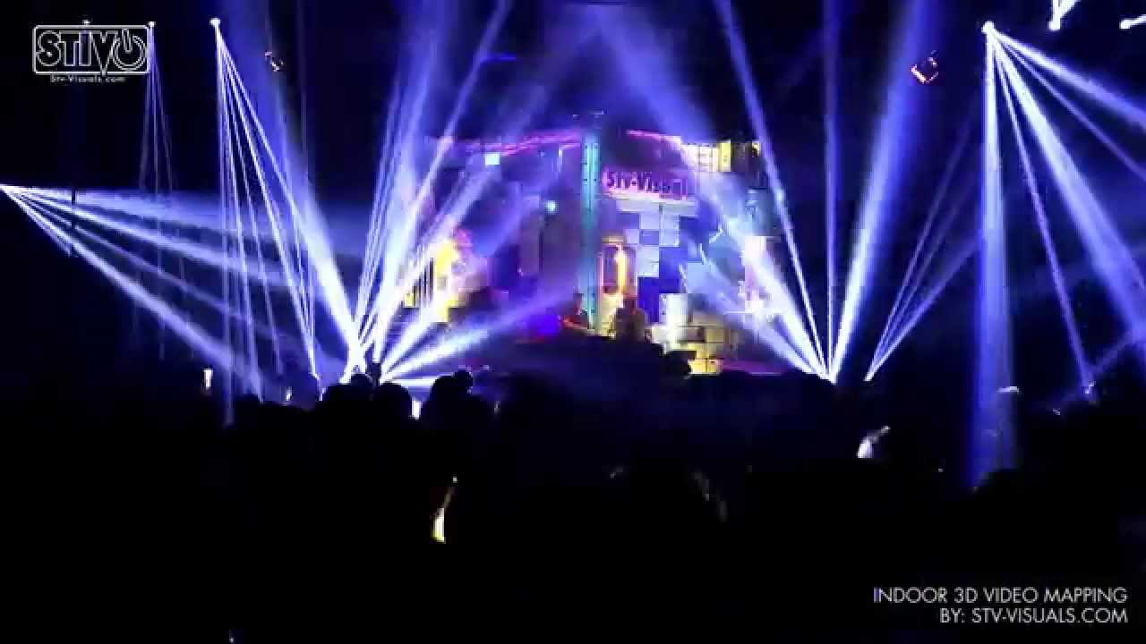 3D INDOOR VIDEO MAPPING, Stage Design - YouTube