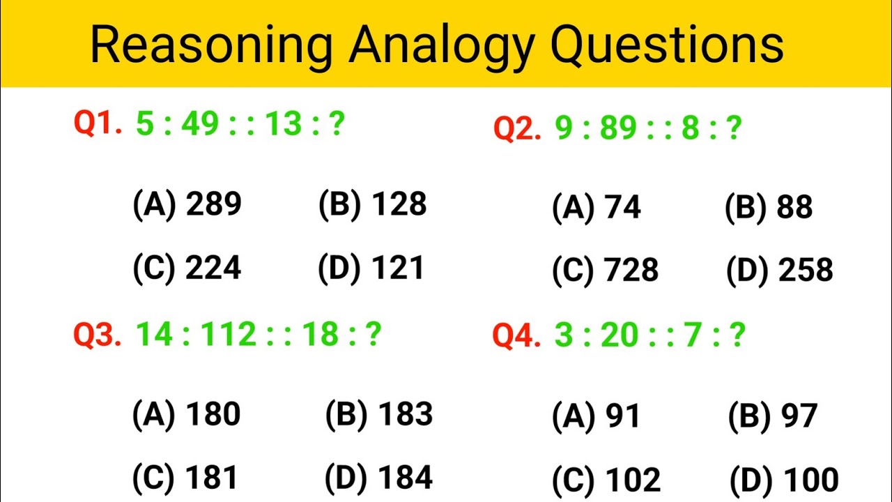 Number Analogy Reasoning Tricks | SSC CGL 2025 | Reasoning Analogy ...