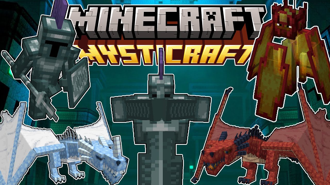 MODPACK MAGICAL FANTASY MINECRAFT BEDROCK - Mysticraft v2.0 - YouTube