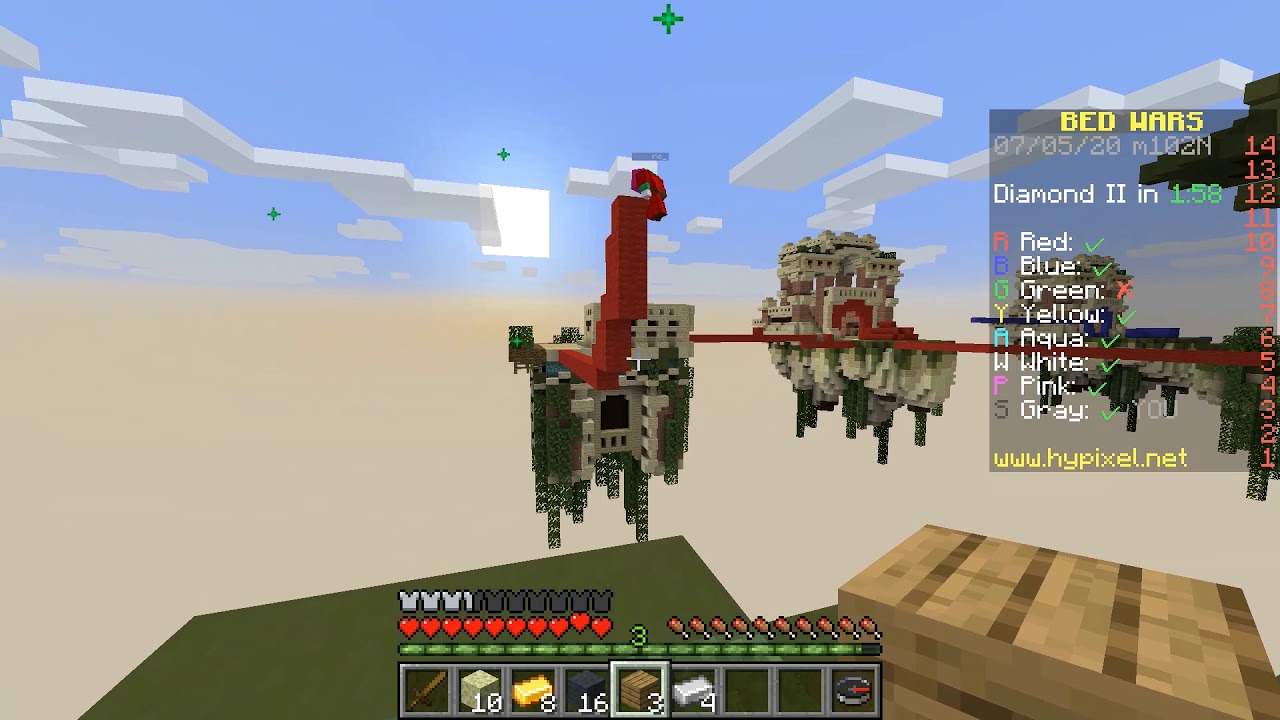 Minecraft Bed Wars Game Play PT. 1 - YouTube