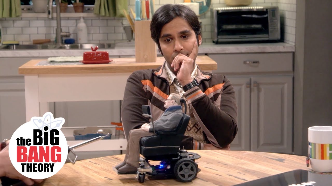 Is the Remote Control Stephen Hawking Offensive? | The Big Bang Theory ...