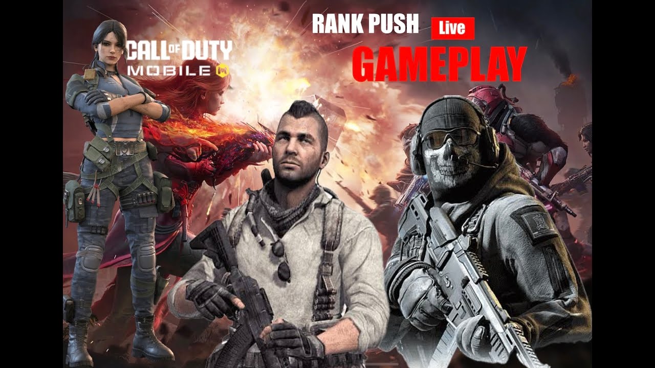 Codm live || RANK push|| Gameplay #codm - YouTube