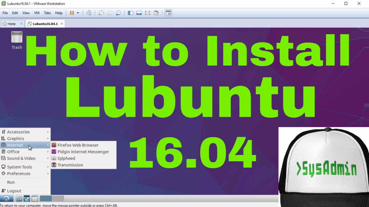 How to Install Lubuntu 16.04.1 LTS Desktop + VMware Tools on VMware ...