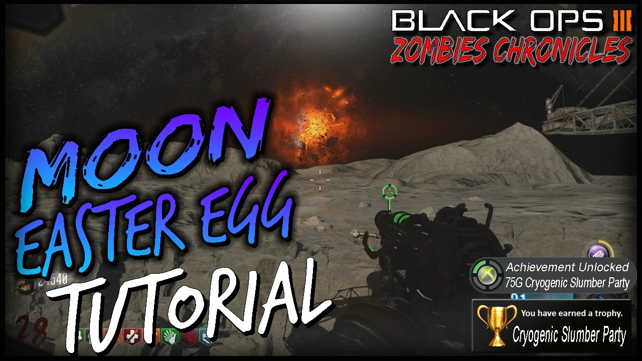 Moon Remastered Easter Egg Tutorial! Black Ops 3 Zombies Chronicles ...