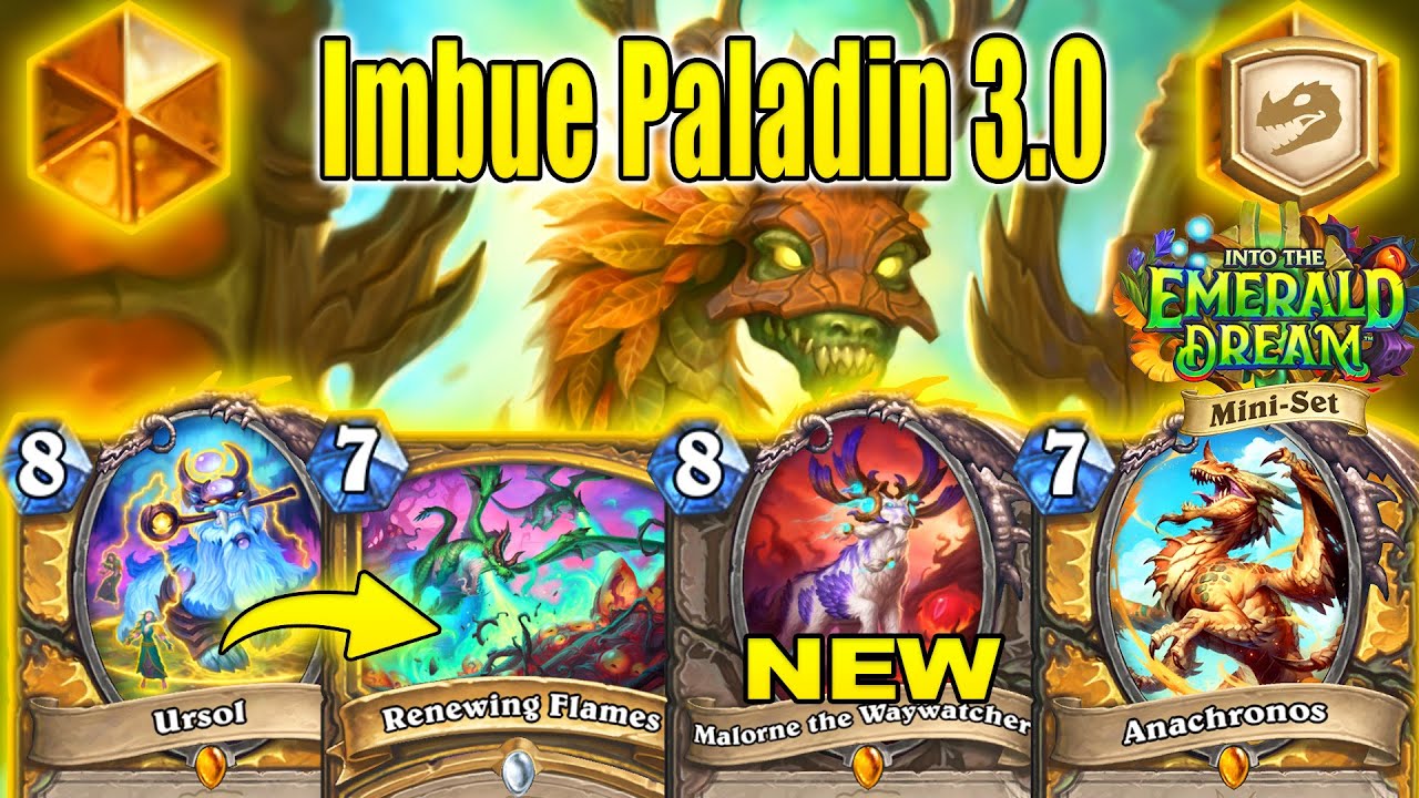 81% Winrate Buffed Imbue Paladin Deck 3.0 Is Good Into the Emerald ...