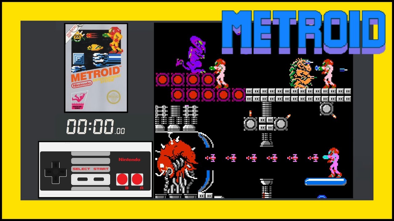 Metroid | NES/Famicon | 1986 | Guía/Análisis + Partida Comentada - YouTube