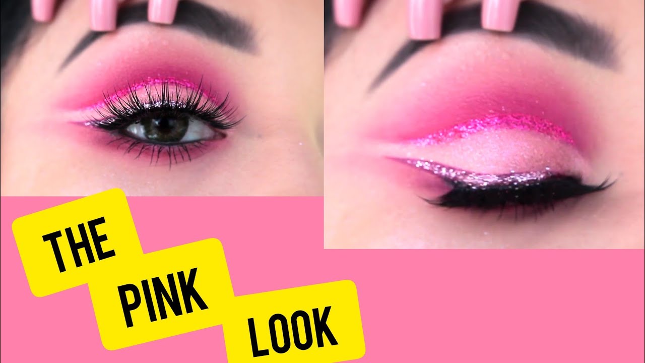 The Pink Look Makeup tutorial|makeup Tutorial [easy eye makeup] - YouTube