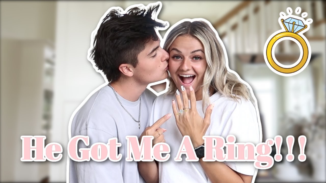 He GOT me a RING/ Our 4 YEAR Anniversary!! - YouTube