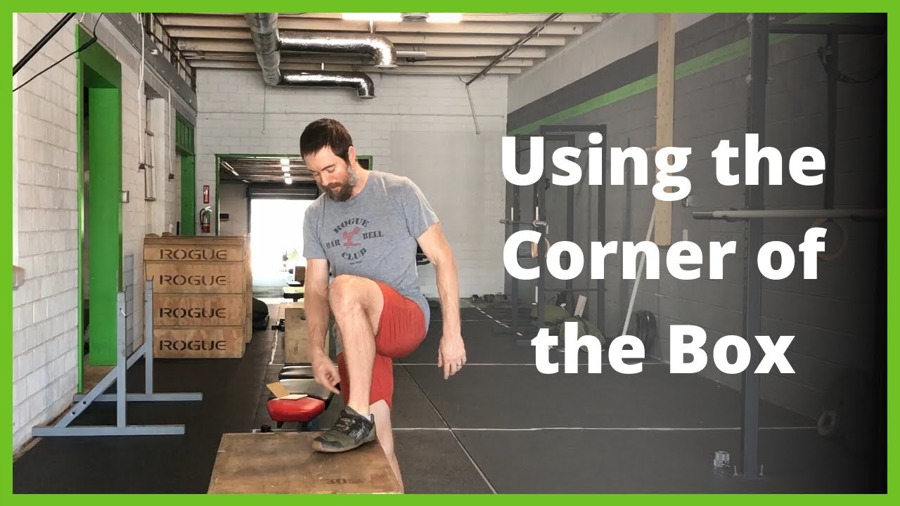 Using the Corner of the Box for Step ups or Stepping Down on Box Jumps ...