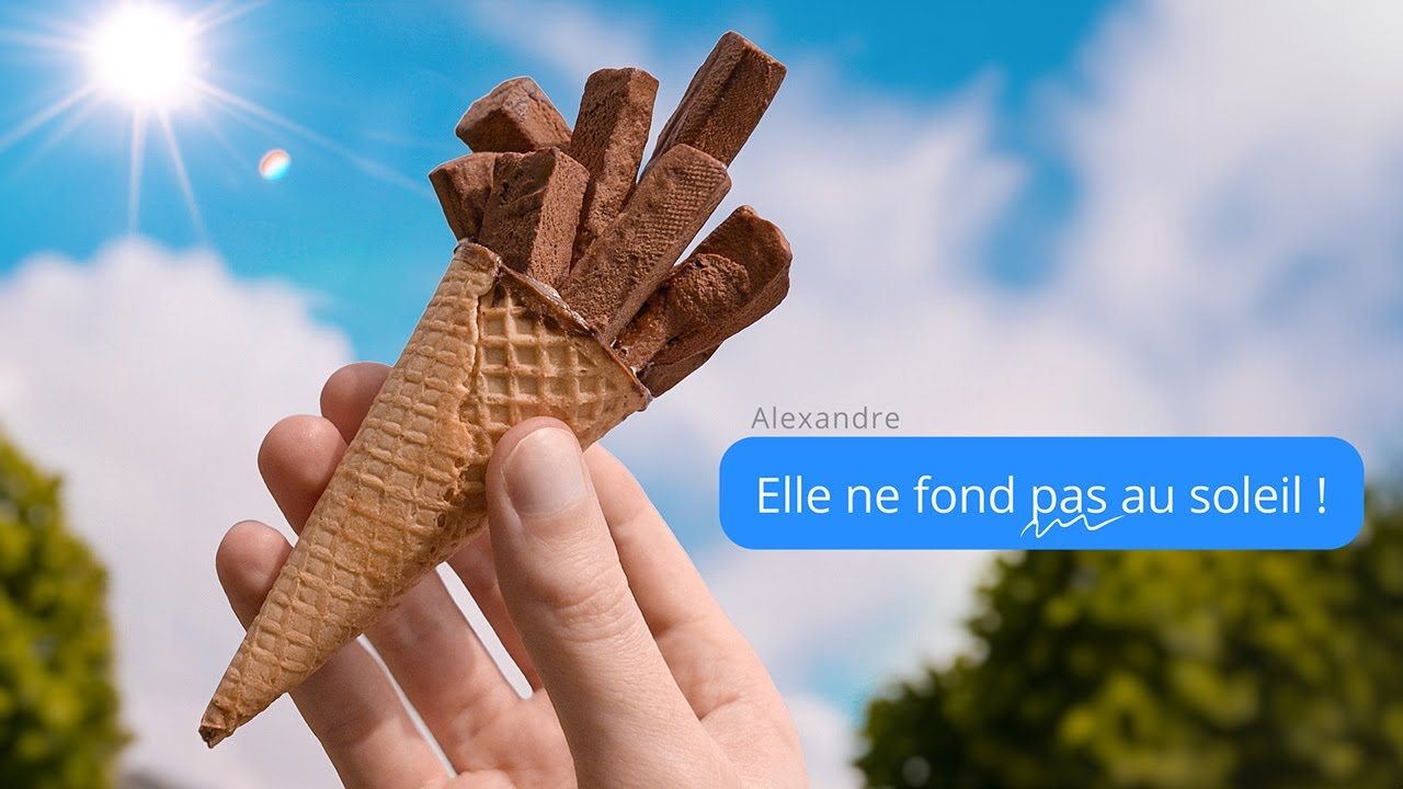 Je teste la glace insolite inventée pour les astronautes - YouTube