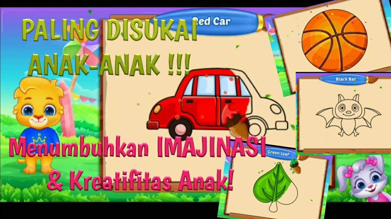 Permainan warna-warni Kreatif dan imajinatif paling disukai anak-anak ...