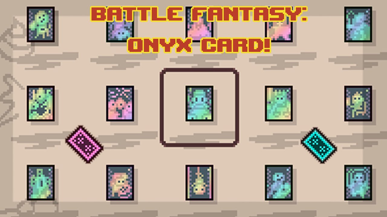 NEW 'ONYX' CARD TYPE! - Battle Fantasy (Flashflame Update) Pt2 | Tboi ...