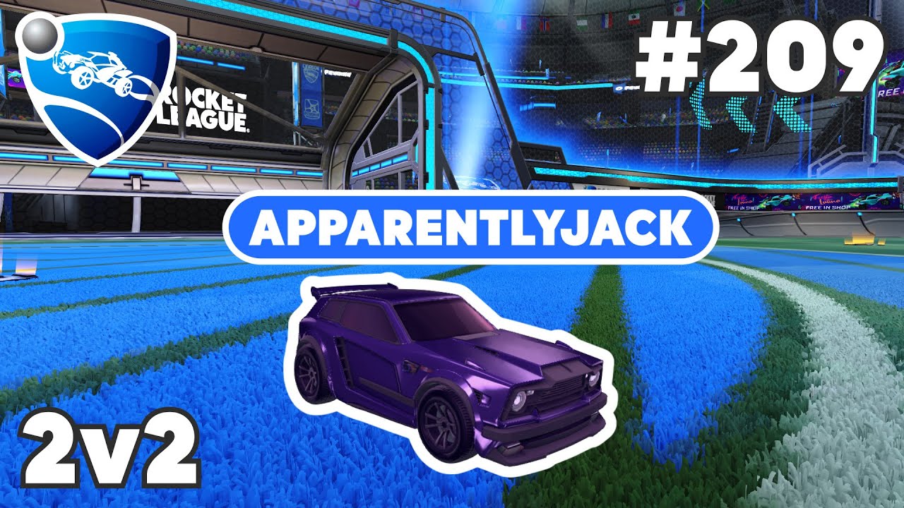ApparentlyJack Ranked 2v2 PRO Replay #209 - Rocket League Replays - YouTube