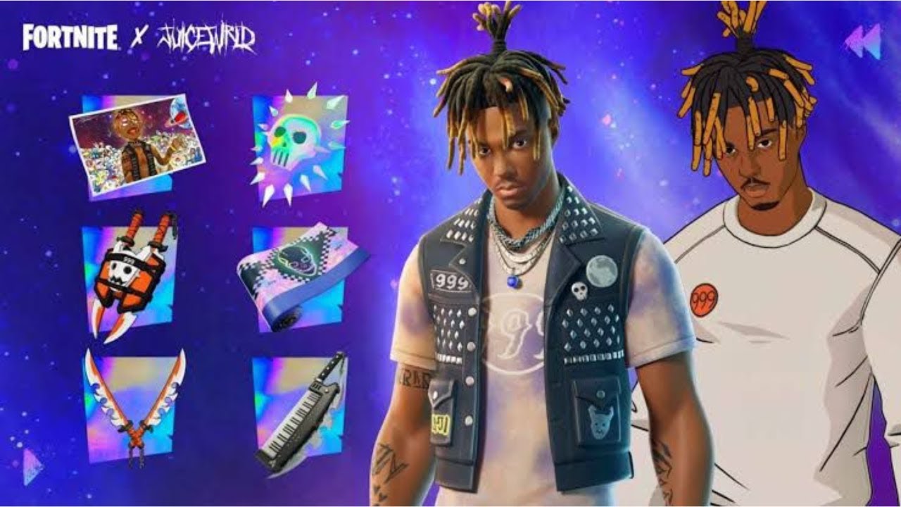 New JUICE WRLD SKIN item shop(fortnite zero build BATTLE ROYALE) - YouTube