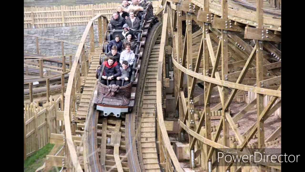 Wickerman on ride and pre show Alton Towers - YouTube