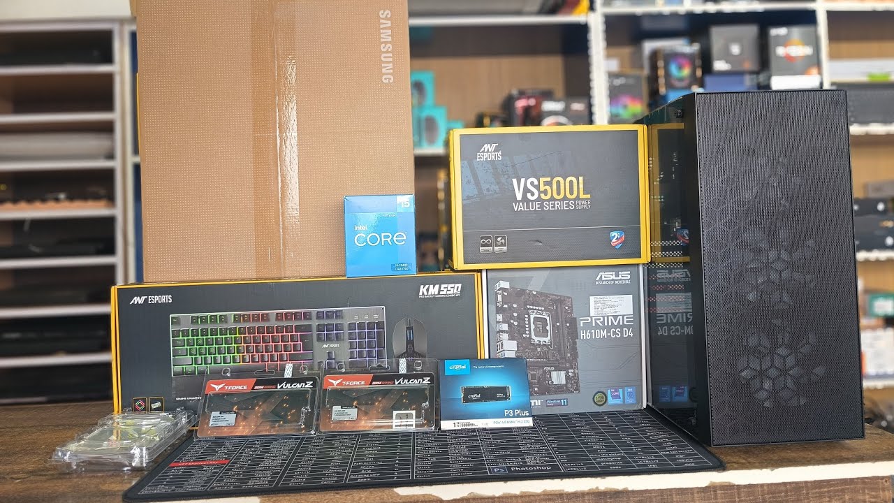 65K PC BUILD FOR GRAPHICS DESIGNING I5 12TH GEN 16GB RAM/1TB NVME - YouTube