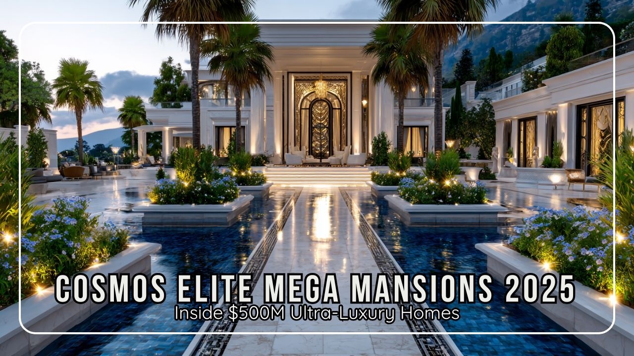 Inside $500M Ultra-Luxury Homes | Cosmos Elite Mega Mansions 2025 💎 ...