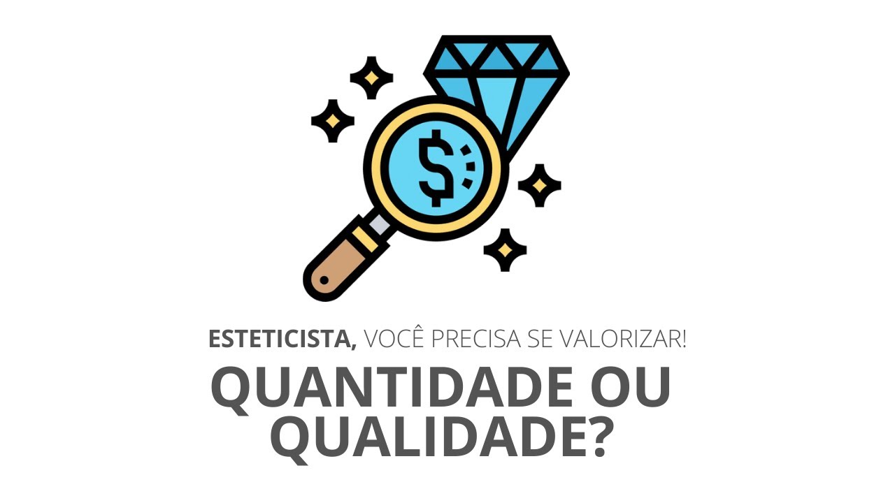QUANTIDADE OU QUALIDADE? - YouTube