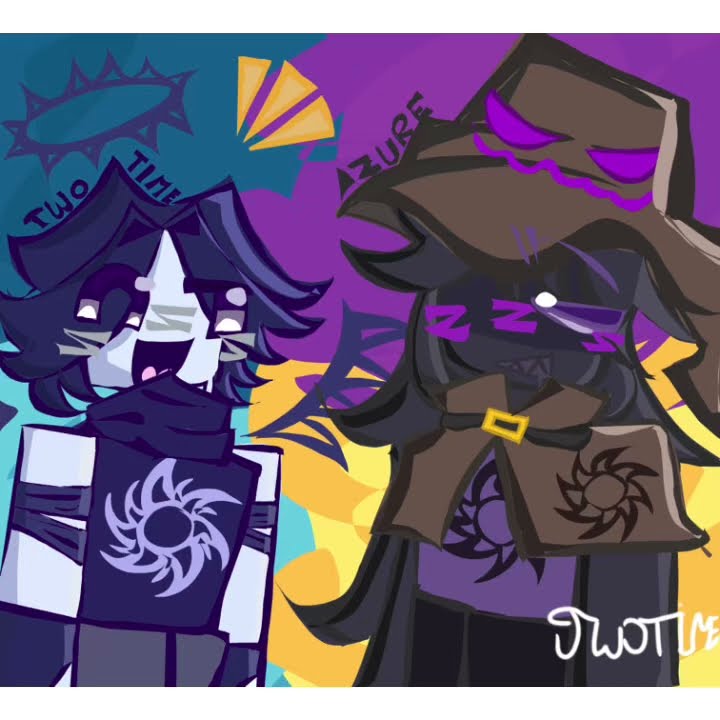 Azure we can have matching pfp now!@Azur3_twotime 🪻💜🎆 (pls no one steal ...