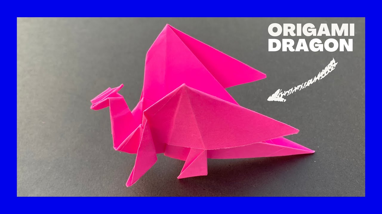 How to Make a Paper Dragon | Easy Origami Dragon - YouTube