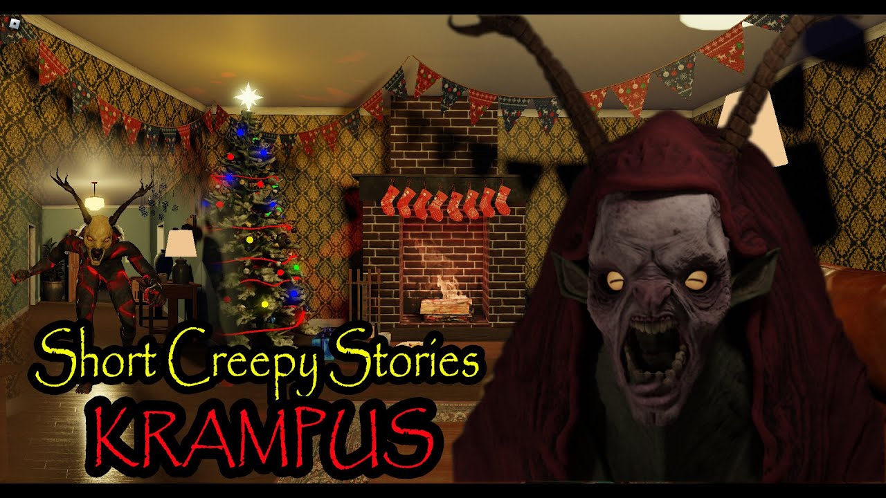ROBLOX - Short Creepy Stories [Krampus - All Endings] - [Full Walkthrough] - YouTube
