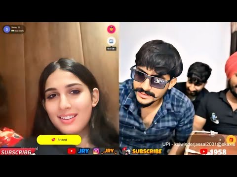 Flirting With 🌺 Cutie On Monkey Chat | Badtameez JRY Video 😘 Omegle Video jry video 