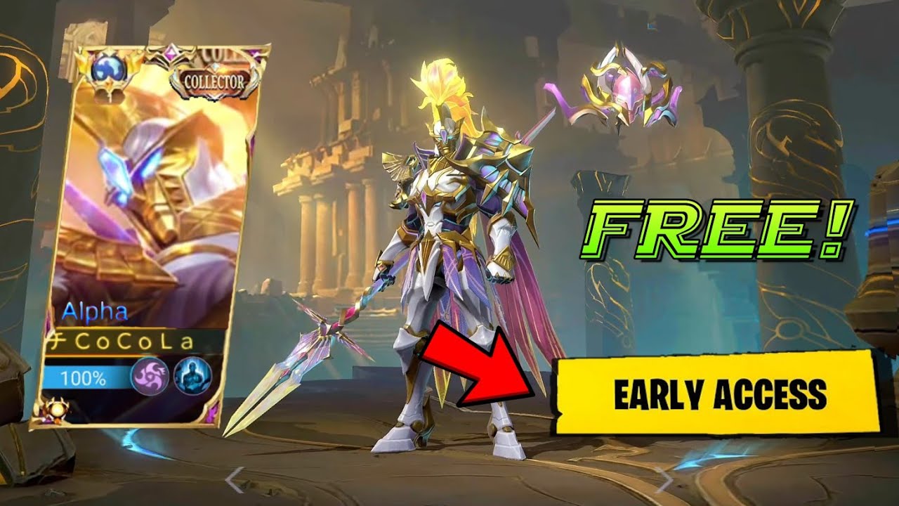 NEW ALPHA COLLECTOR SKIN MECHA-KING PERSEUS SKIN IS HERE!!😱 (early ...
