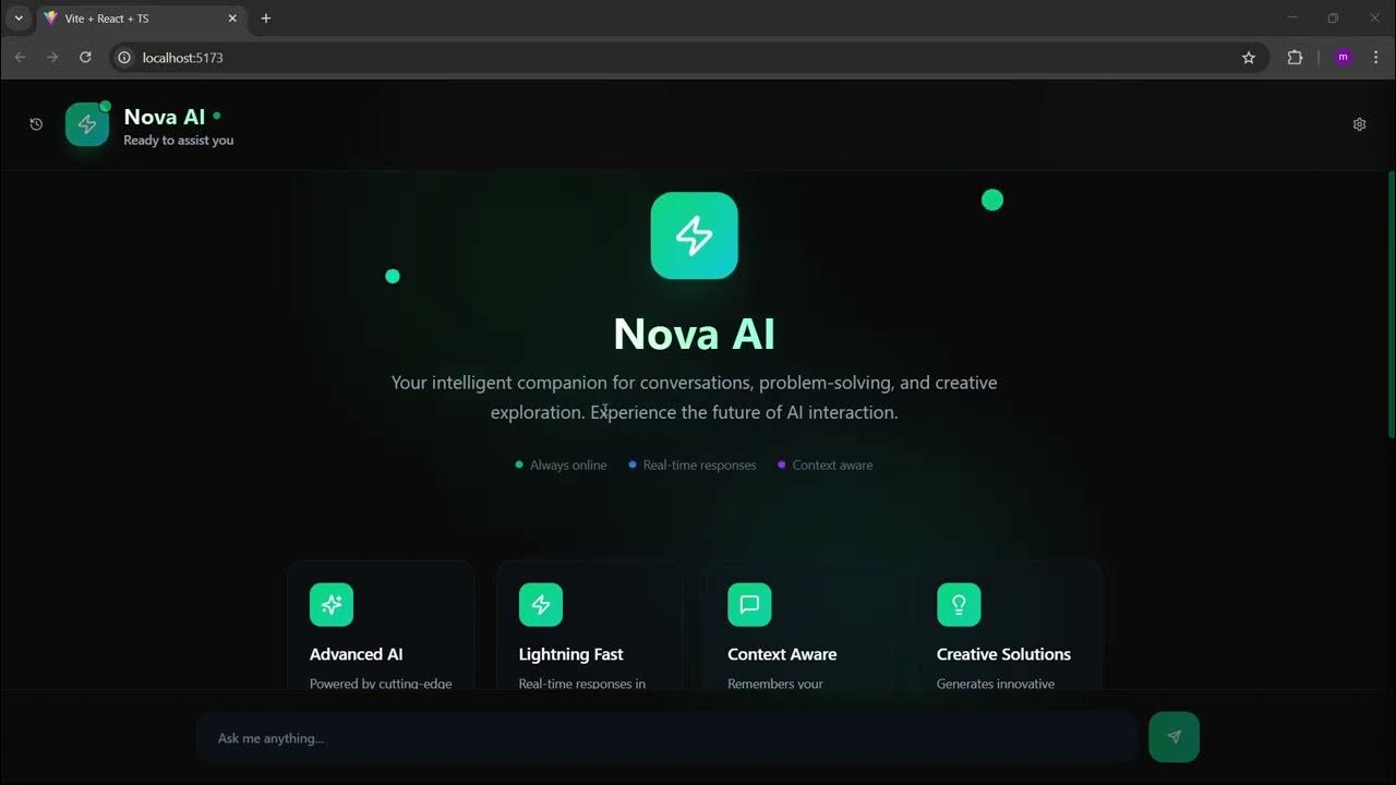 Ai chat bot project - YouTube