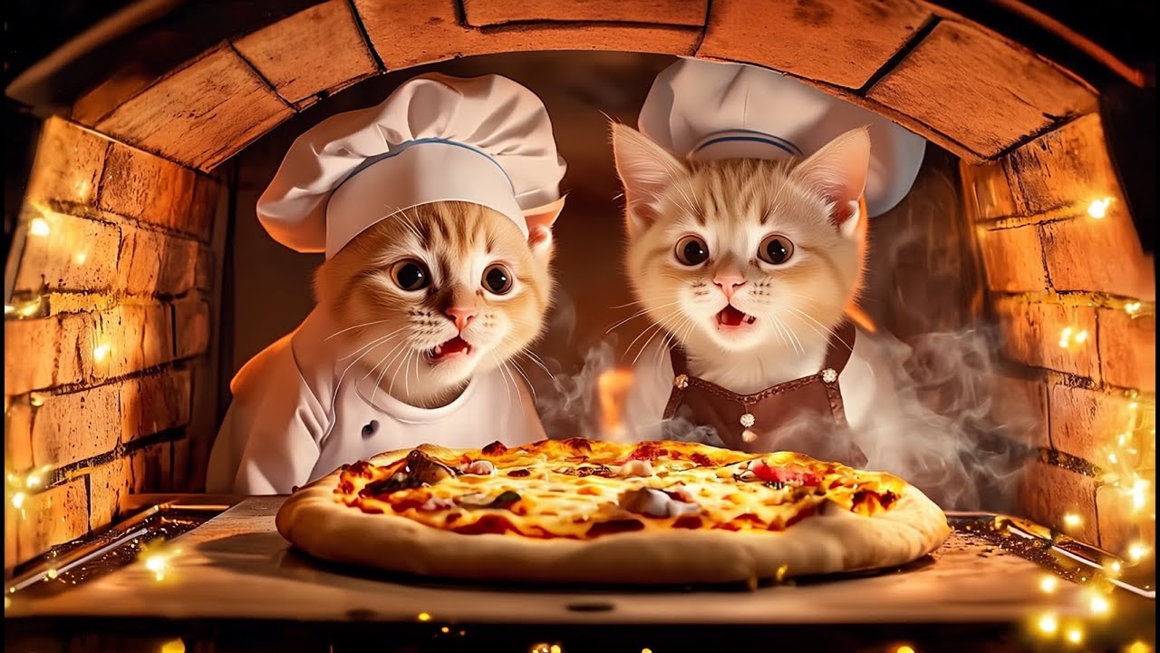 【Black Company Chibi-Nyan】Chibi Nyan Works Part-time at a Pizza Place ...