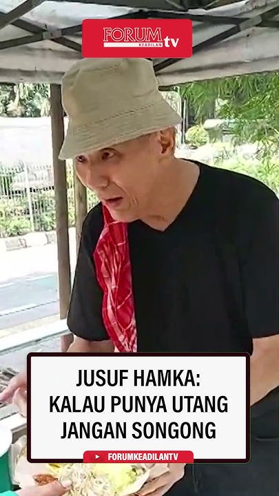JUSUF HAMKA JUALAN NASI KUNING MURAH - YouTube